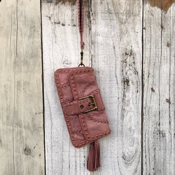 Isabella Fiore | Bags | Isabel Fiore Wristlet Wallet Snap Close Braid ...